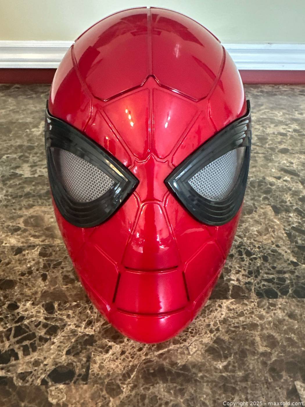 Hasbro Marvel Legends Iron Spider Electronic Helmet | Maxsold