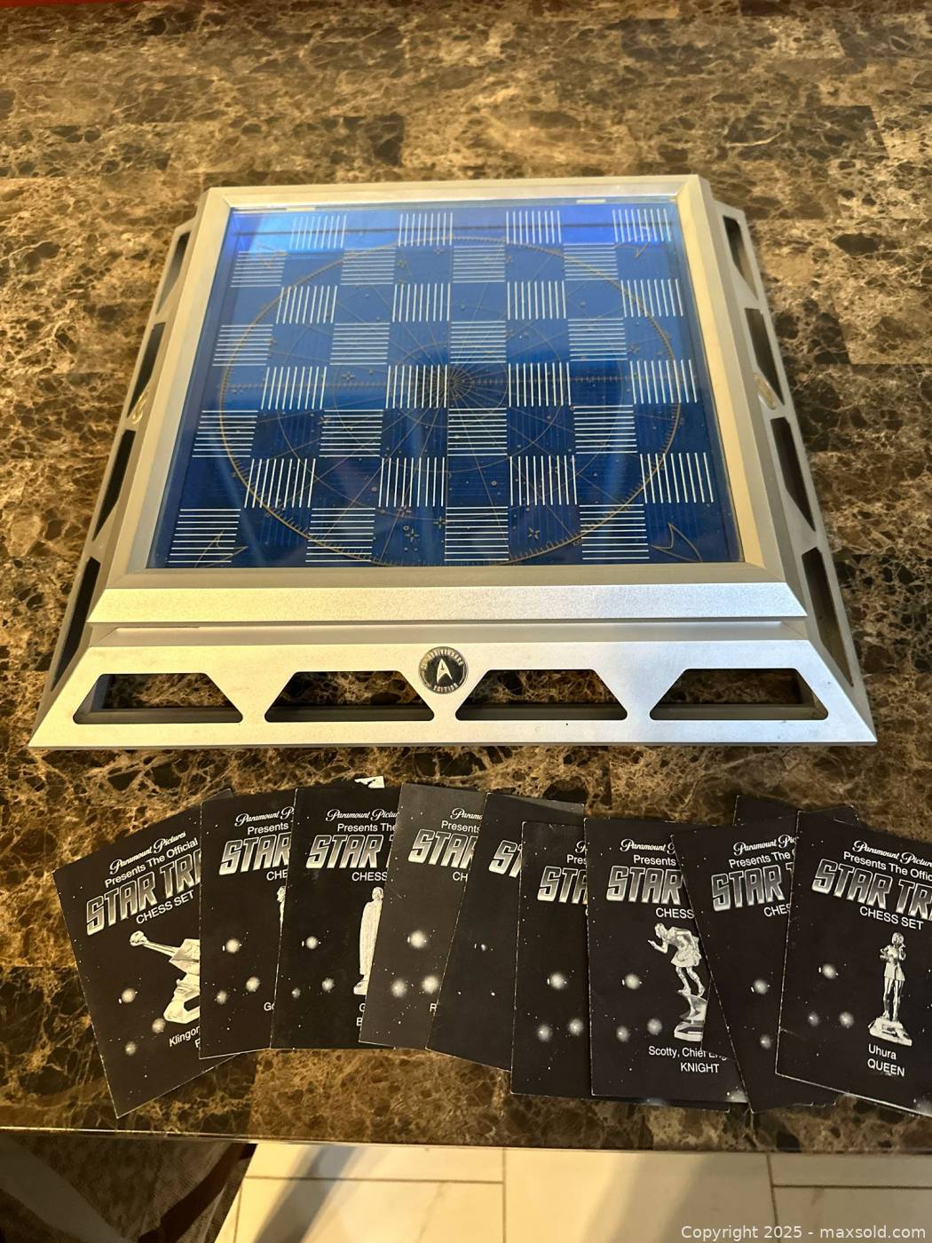 Franklin Mint Star Trek TOS Chess Set | Maxsold
