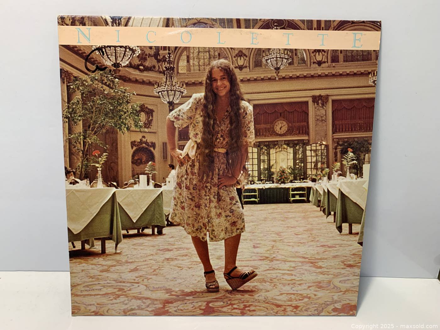 Nicolette Larson "Nicolette" LP 1978 | Maxsold