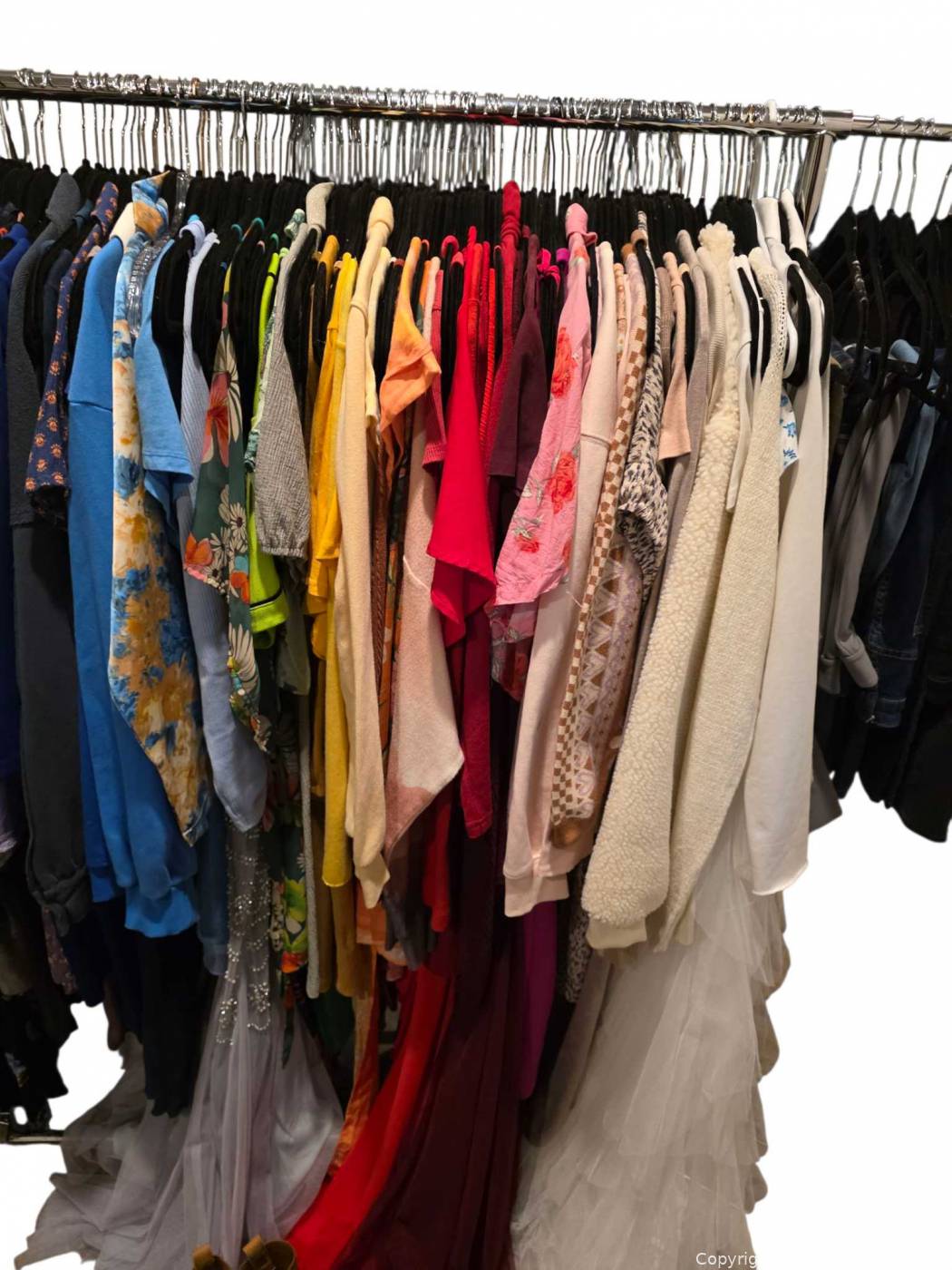 Assorted women’s clothing & shoe lot | Maxsold