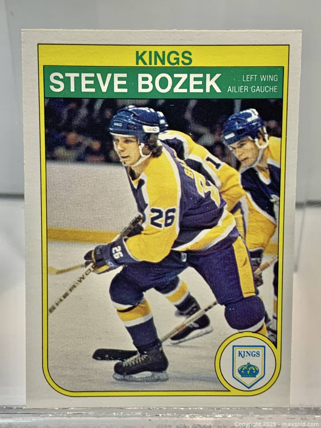 1982-83 O-Pee-Chee Steve Bozek Rookie Card #151 | Maxsold