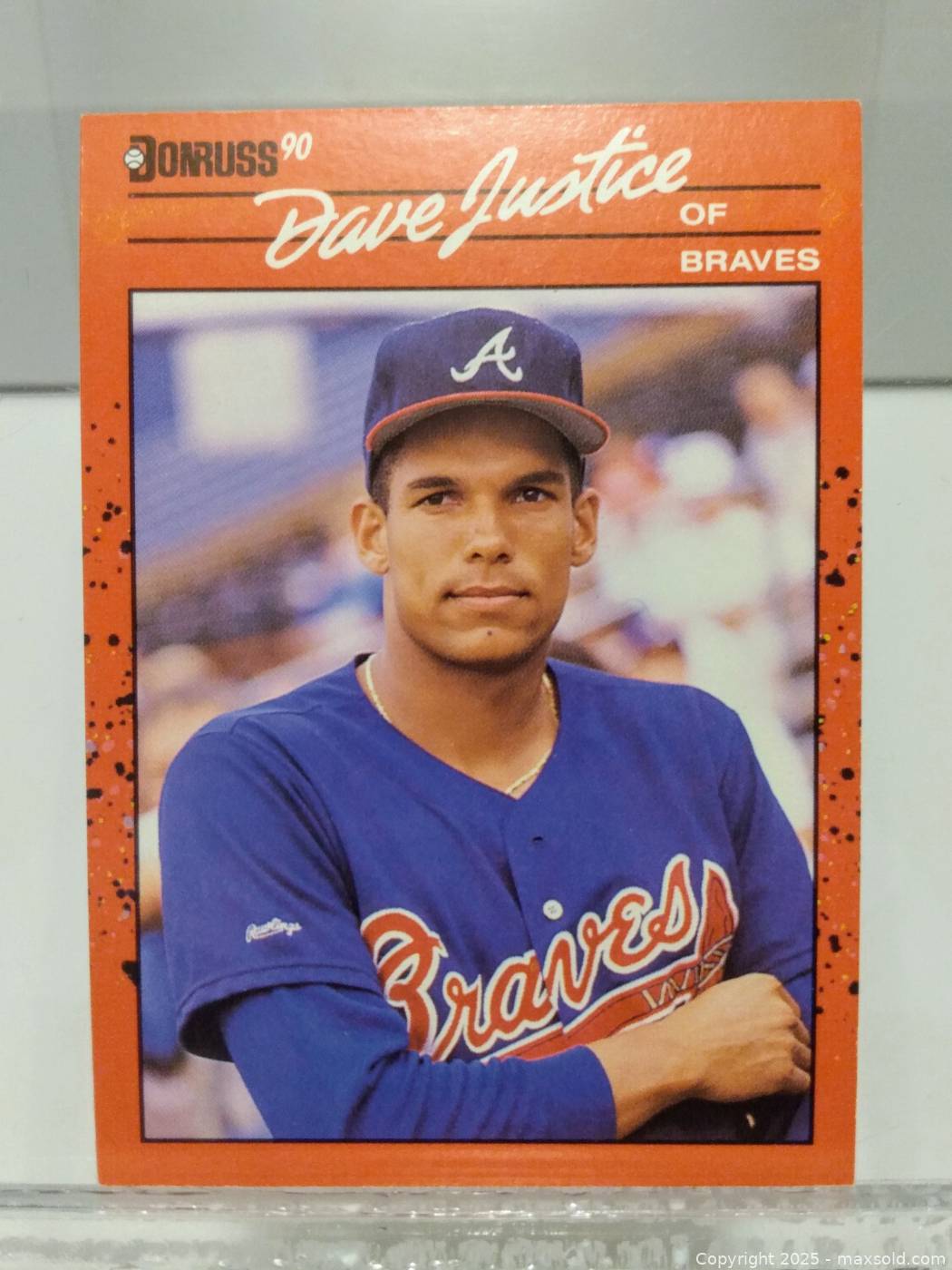 1990 Donruss #704 Dave Justice Rookie Card | Maxsold