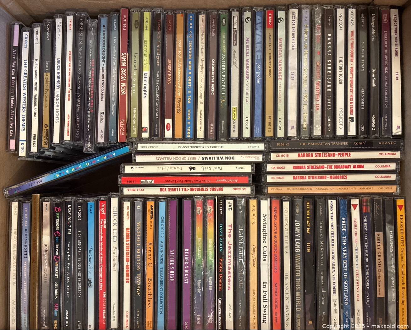 Over 300 Music CDs Mixed Genres | Maxsold