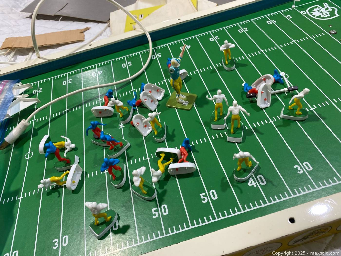 Coleco CFL electric tabletop football game | Maxsold