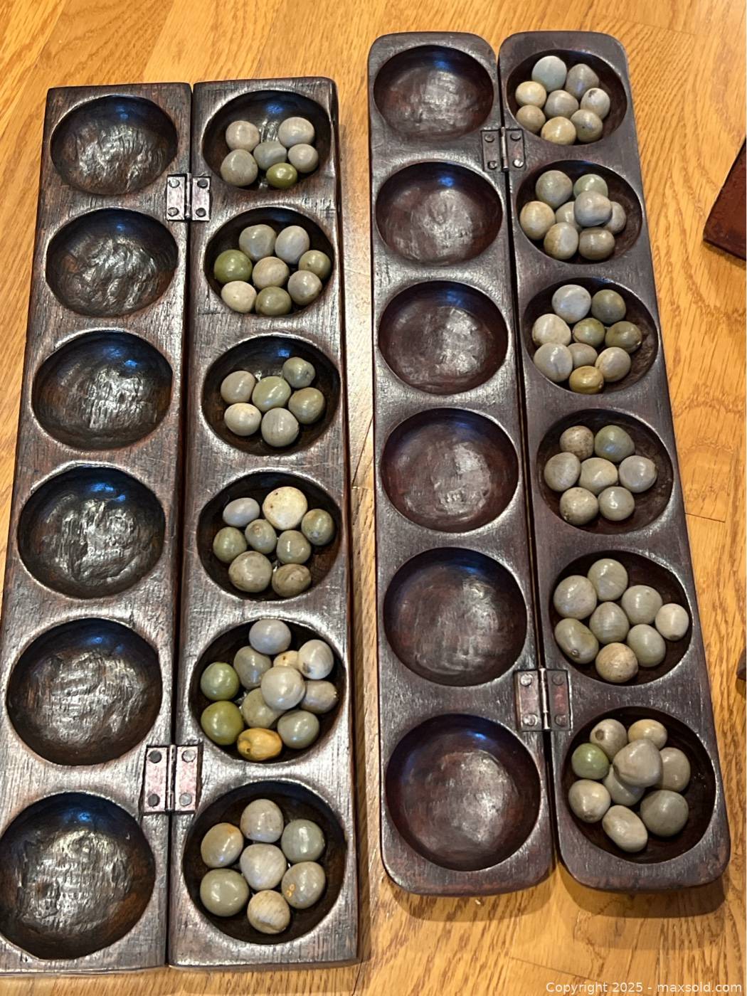 Leather-Covered Wood Boxes and Mancala Boards | Maxsold