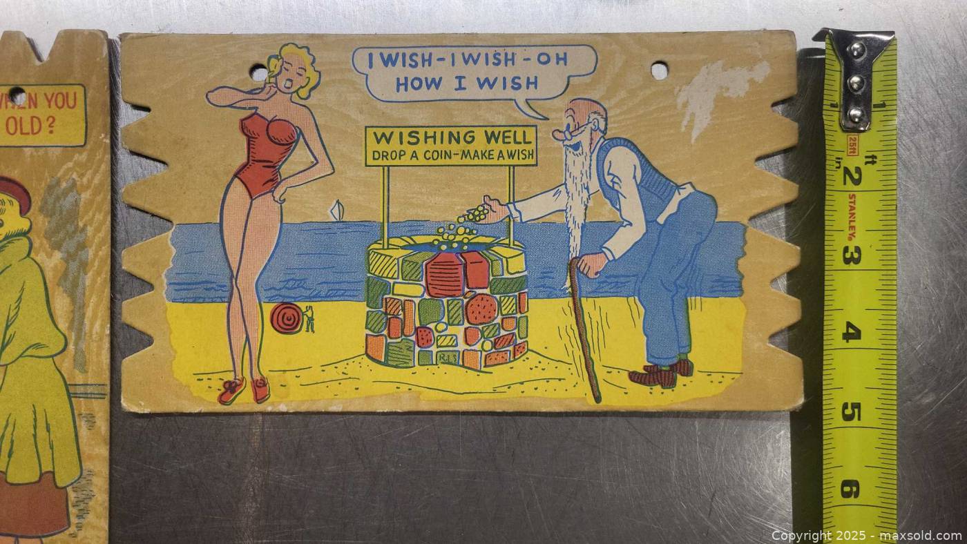 2 vintage humorous cartoon postcards | Maxsold