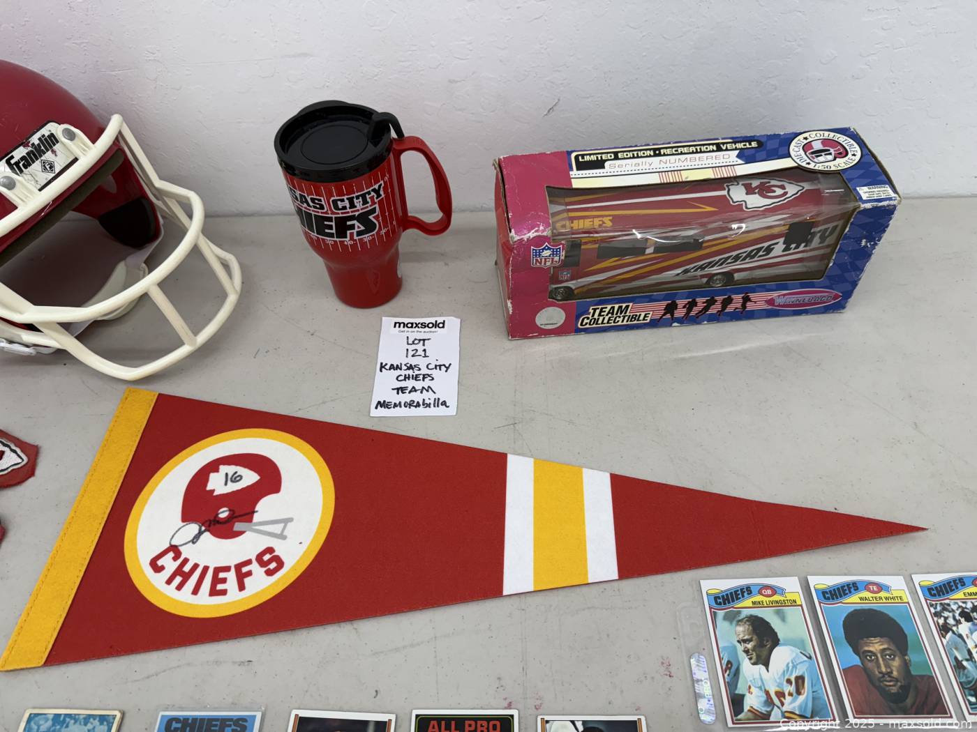Kansas City Chiefs memorabilia lot | Maxsold