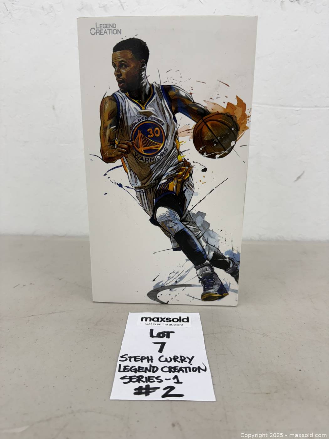 Legend Creation Motion Masterpiece Steph Curry Figure | Maxsold