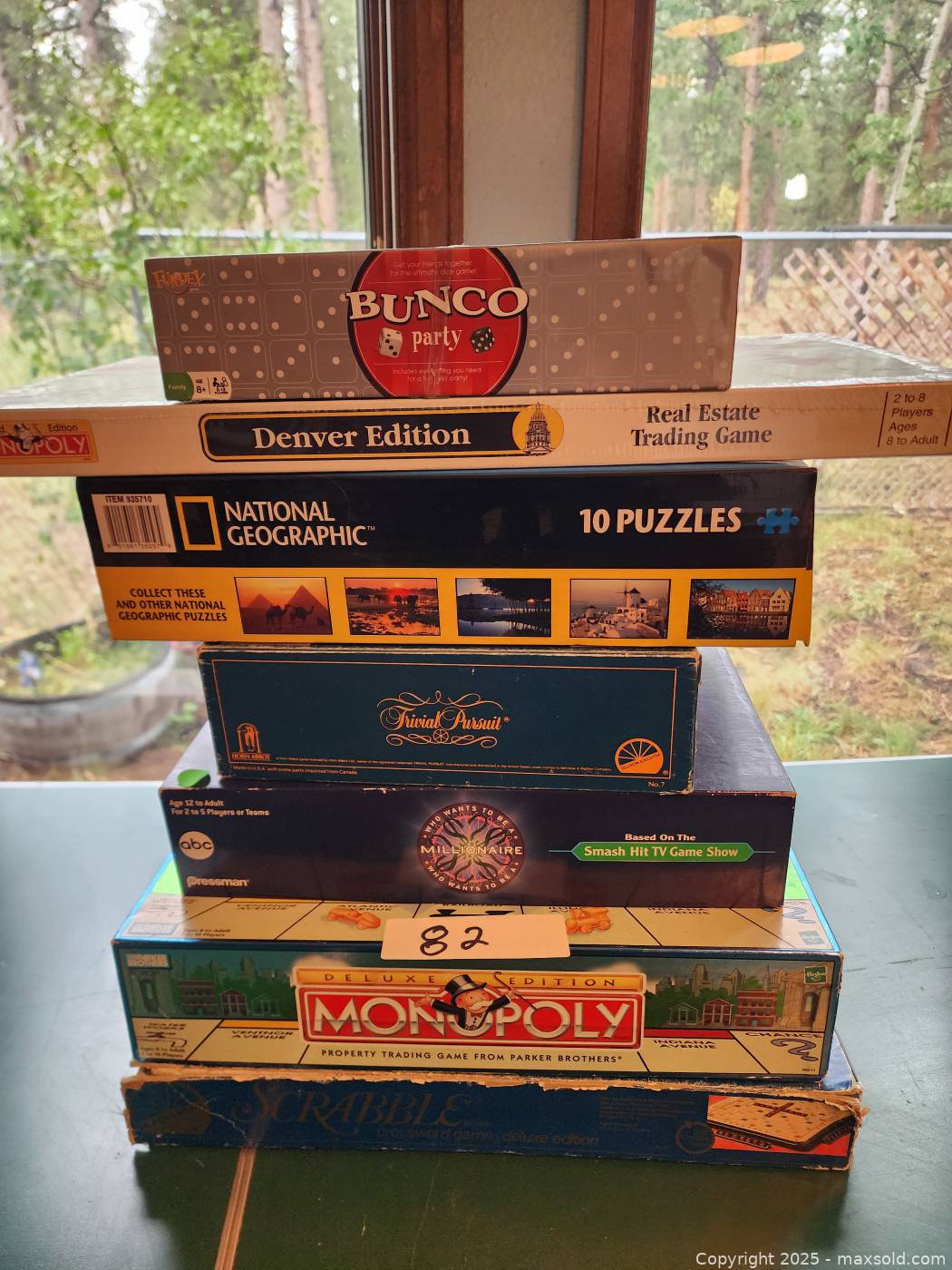 Monopoly, Trivial Pursuit, Scrabble and more board games | Maxsold