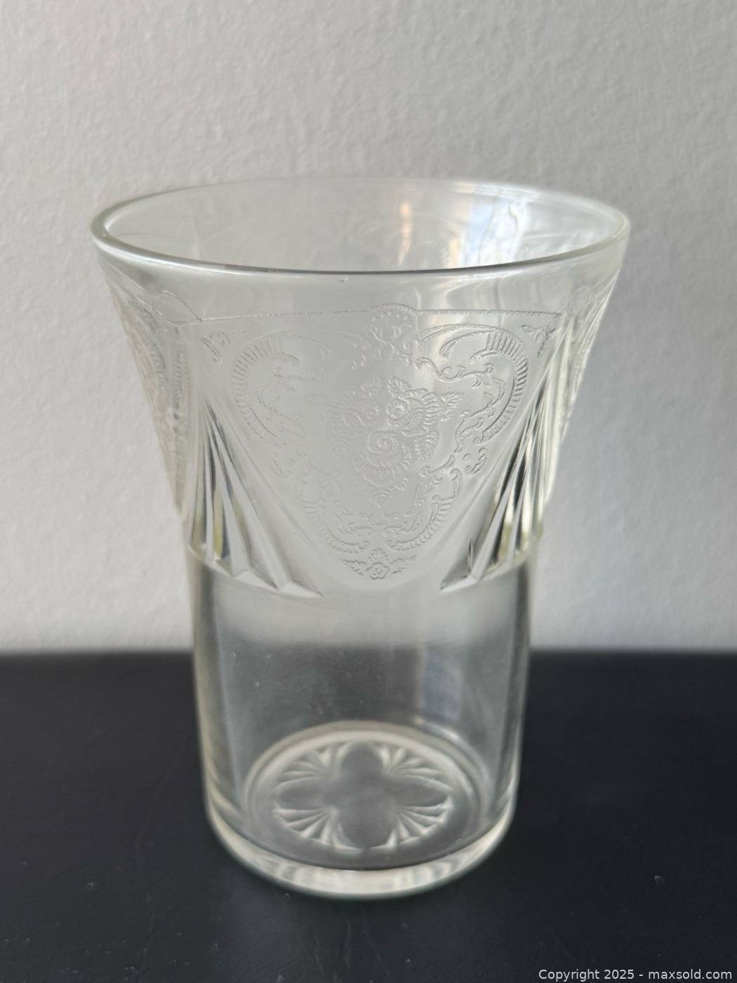 Hazel-Atlas Royal Lace clear depression glass lot | Maxsold