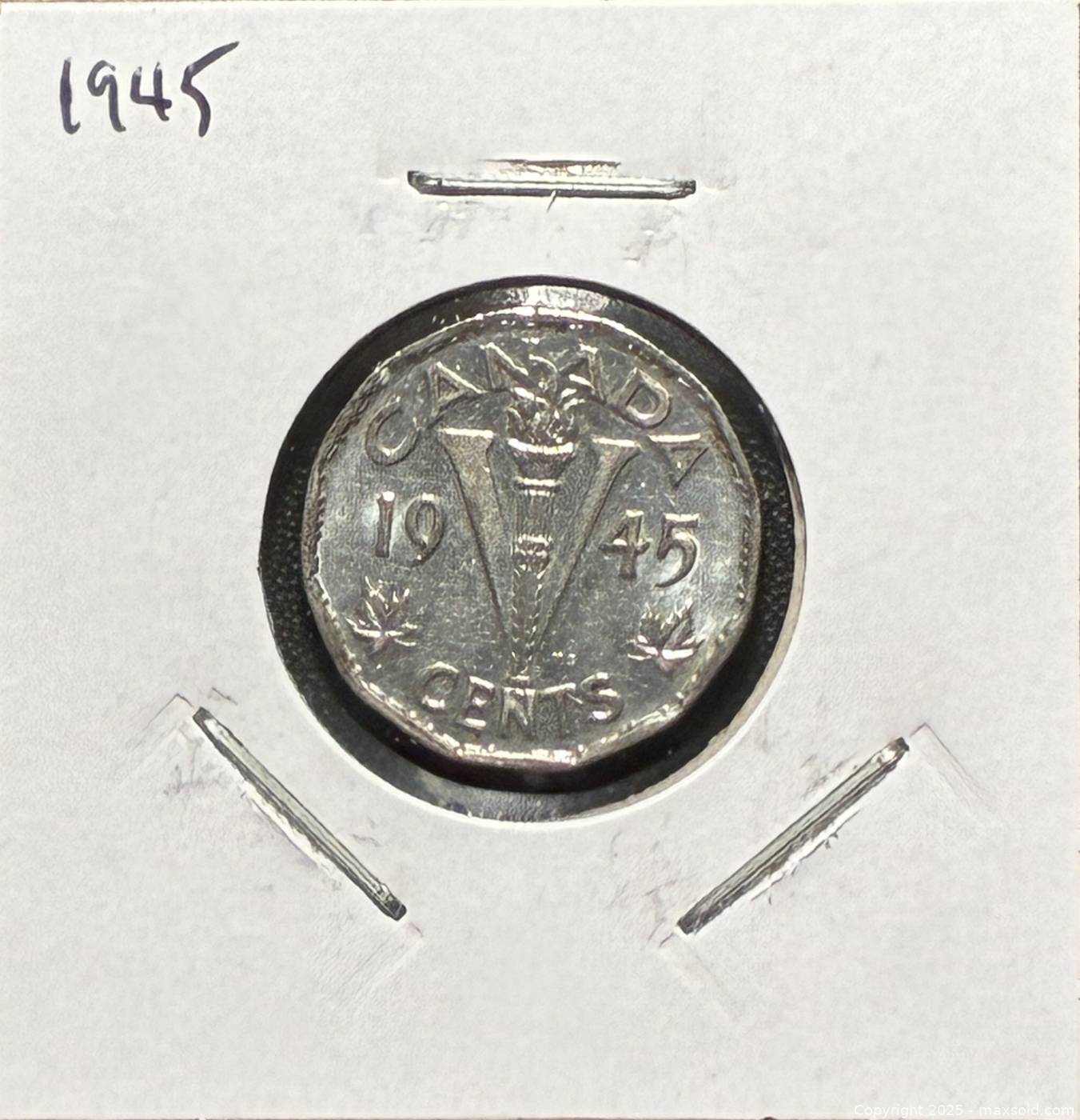 1945 Canada King George VI 5-Cent Coin | Maxsold