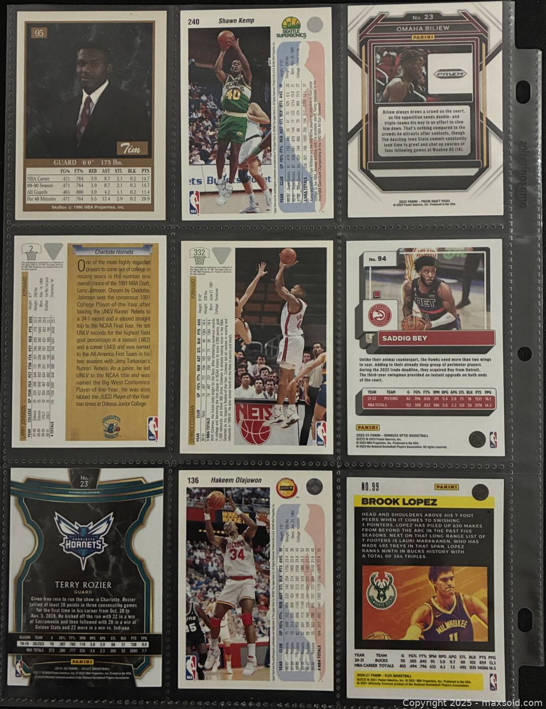 Assorted NBA Trading Cards, 9 | Maxsold