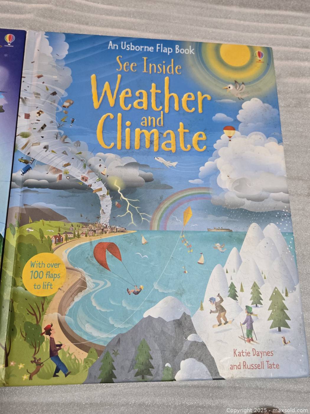 Usborne First Atlas & Weather and Climate books | Maxsold