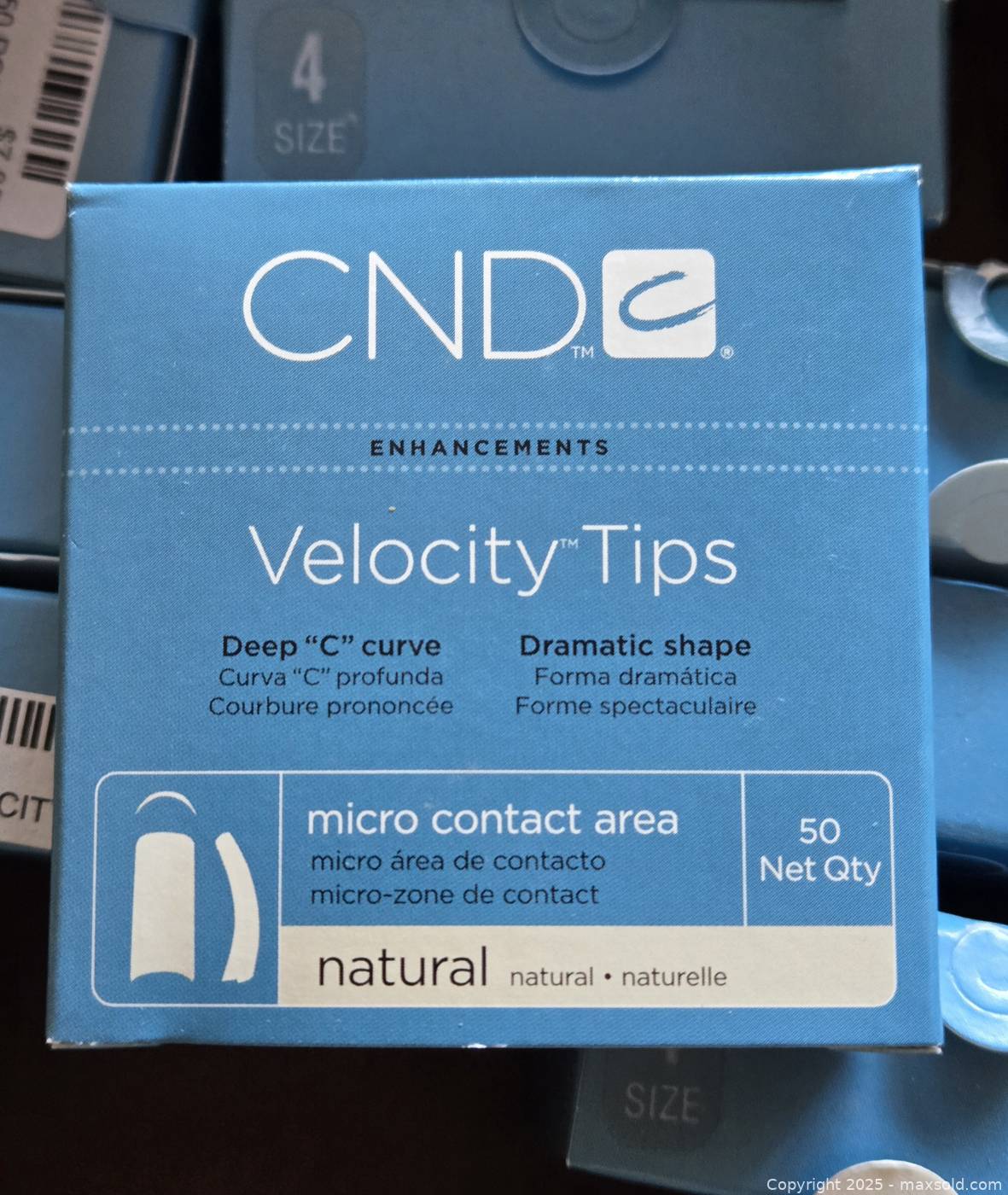 CND Velocity Tips Deep C Curve, mix sizes | Maxsold