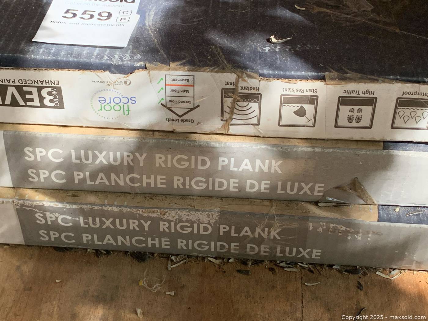 Kairos SPC Luxury Rigid Vinyl Plank Flooring, 3 Boxes | Maxsold