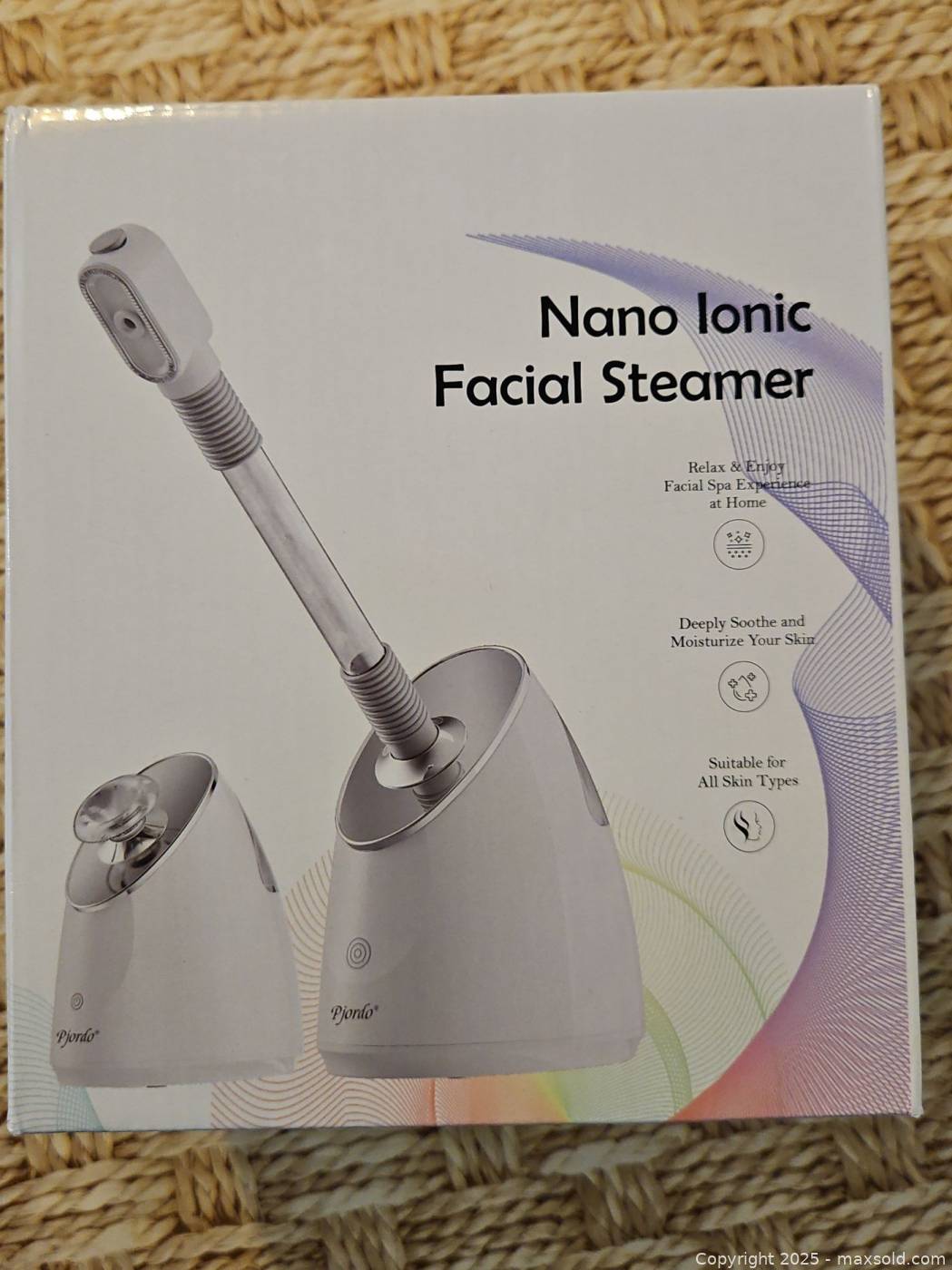 Nano Ionic Facial Steamer, new in box | Maxsold