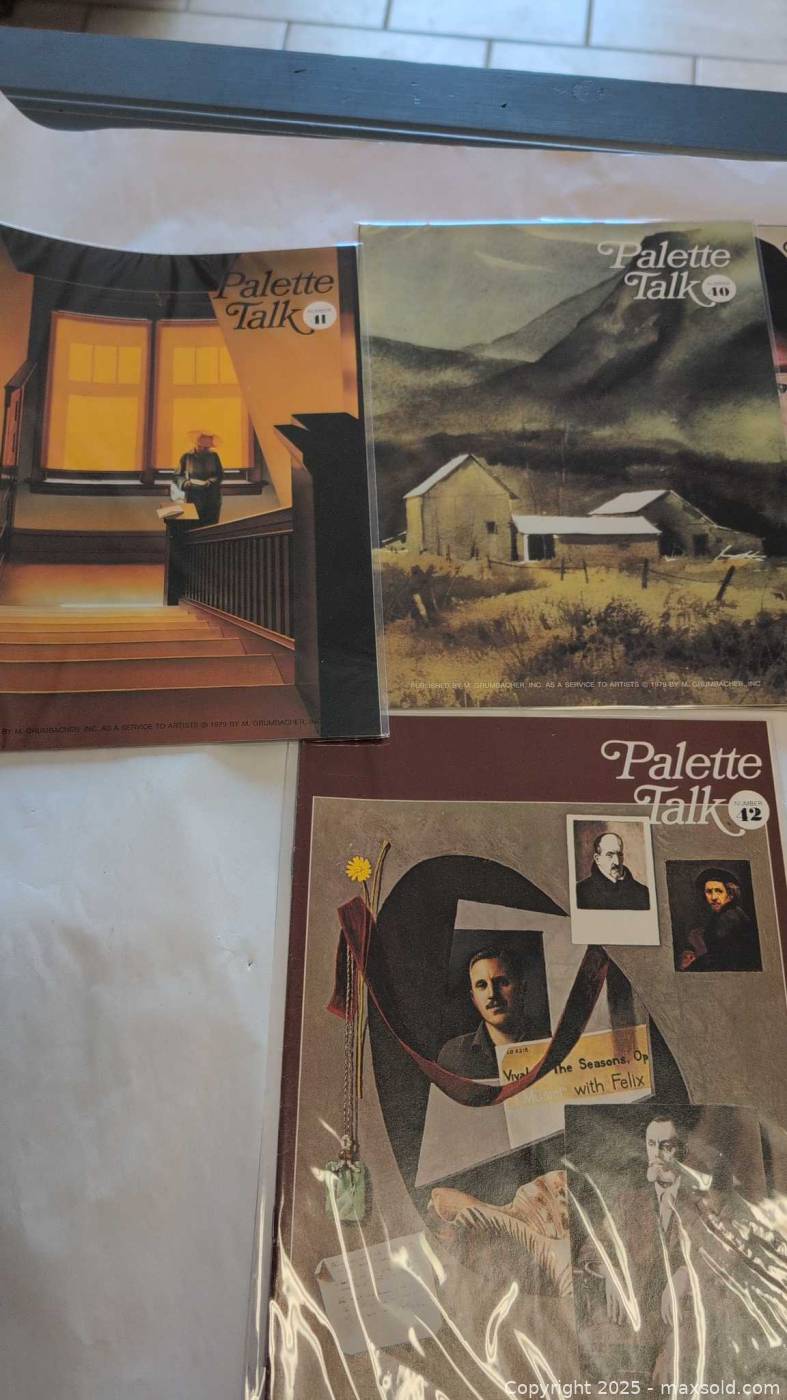 Palette Talk magazines issues 38-58, 12 | Maxsold