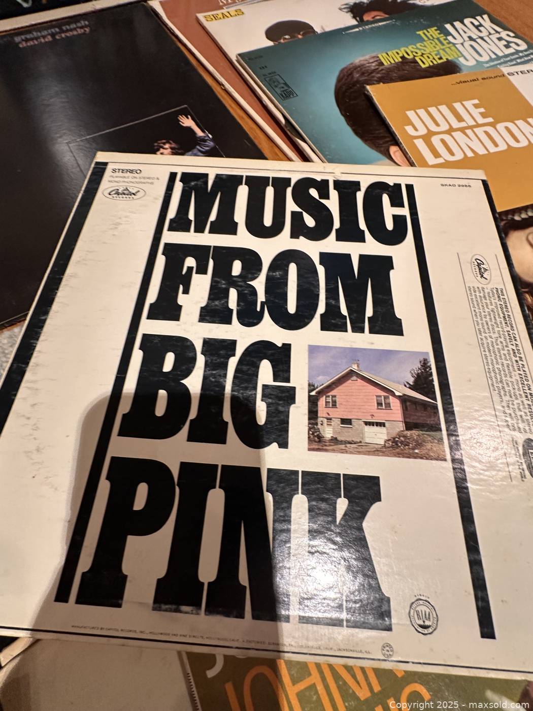 Vintage vinyl LP record album lot | Maxsold