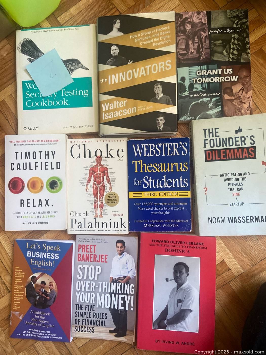 Mixed Lot Of 10 English Books | Maxsold