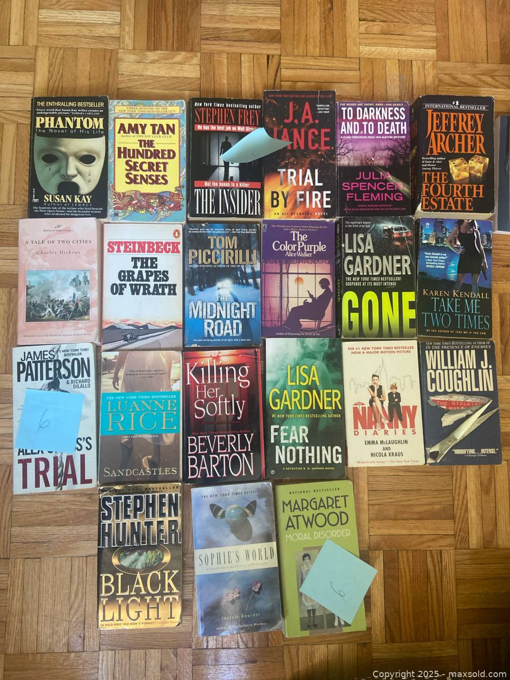 21 English paperback fiction novels | Maxsold