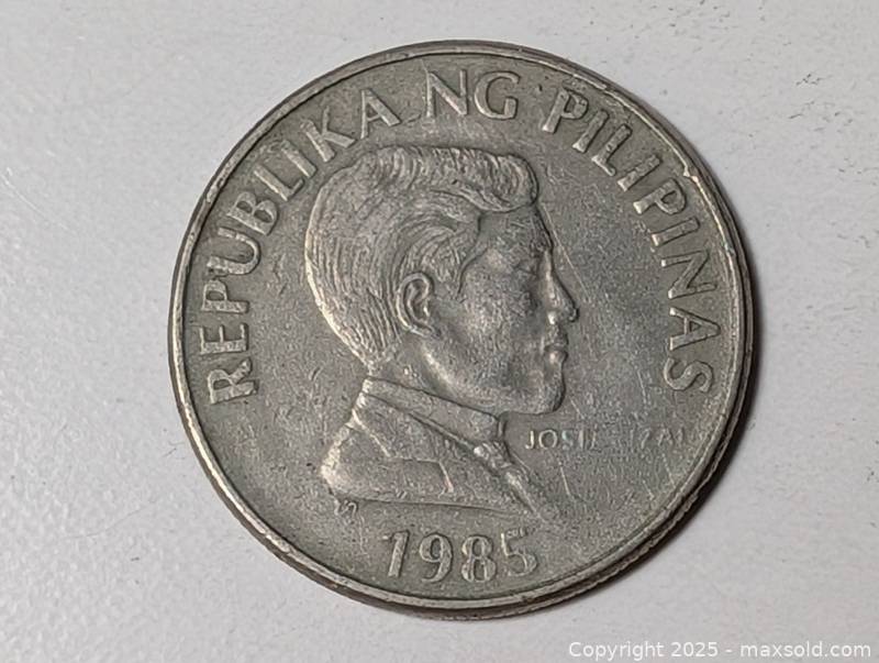 1985 Philippines 1 Piso carabao coin | Maxsold
