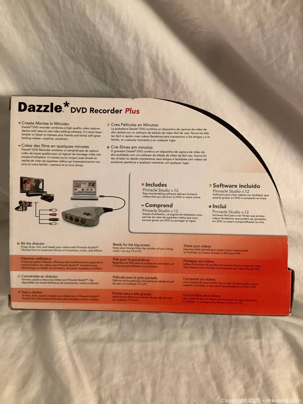Pinnacle Dazzle DVD Recorder Plus | Maxsold