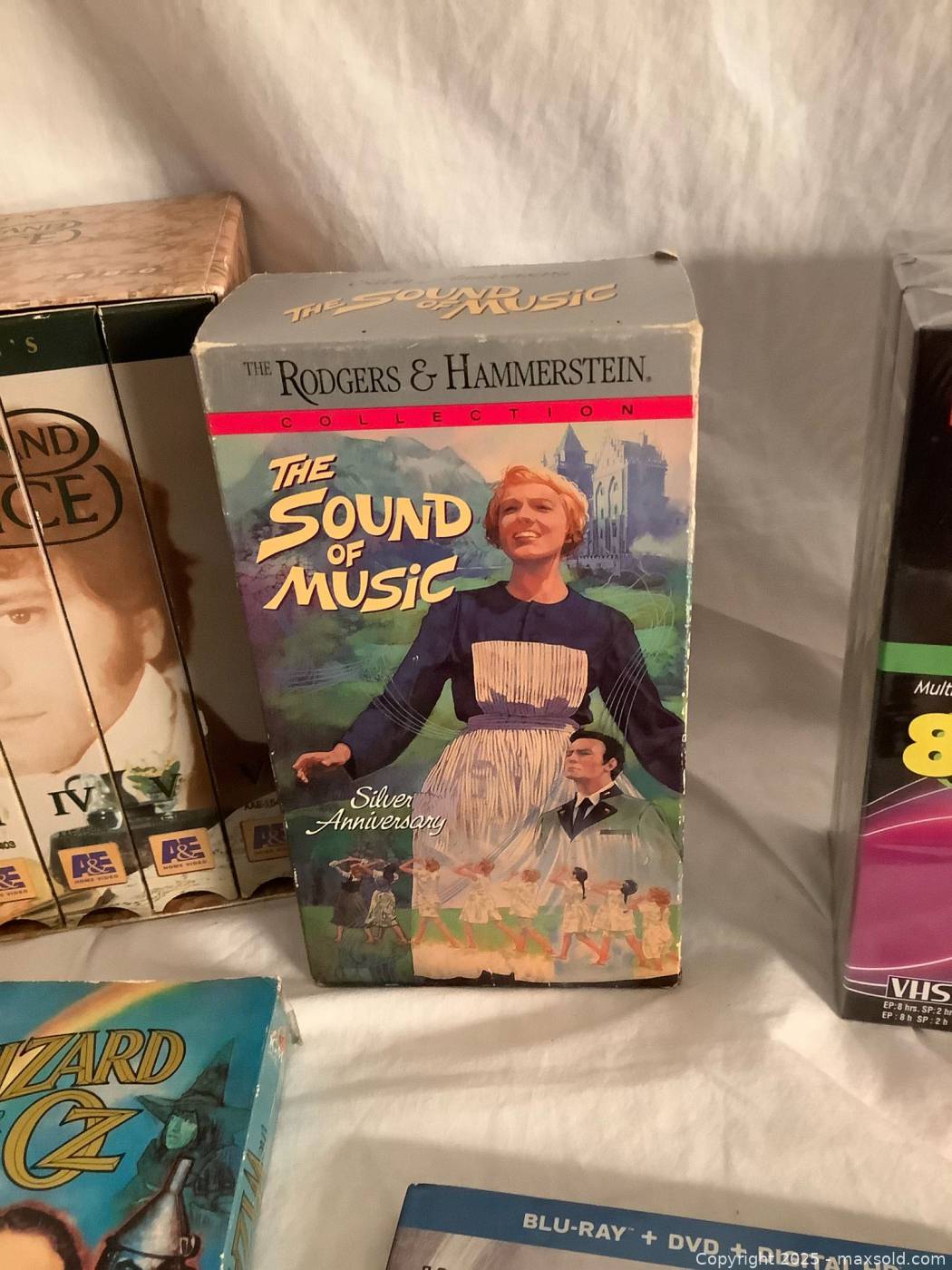 DVD, Blu-ray, VHS and Blank Media Assortment | Maxsold