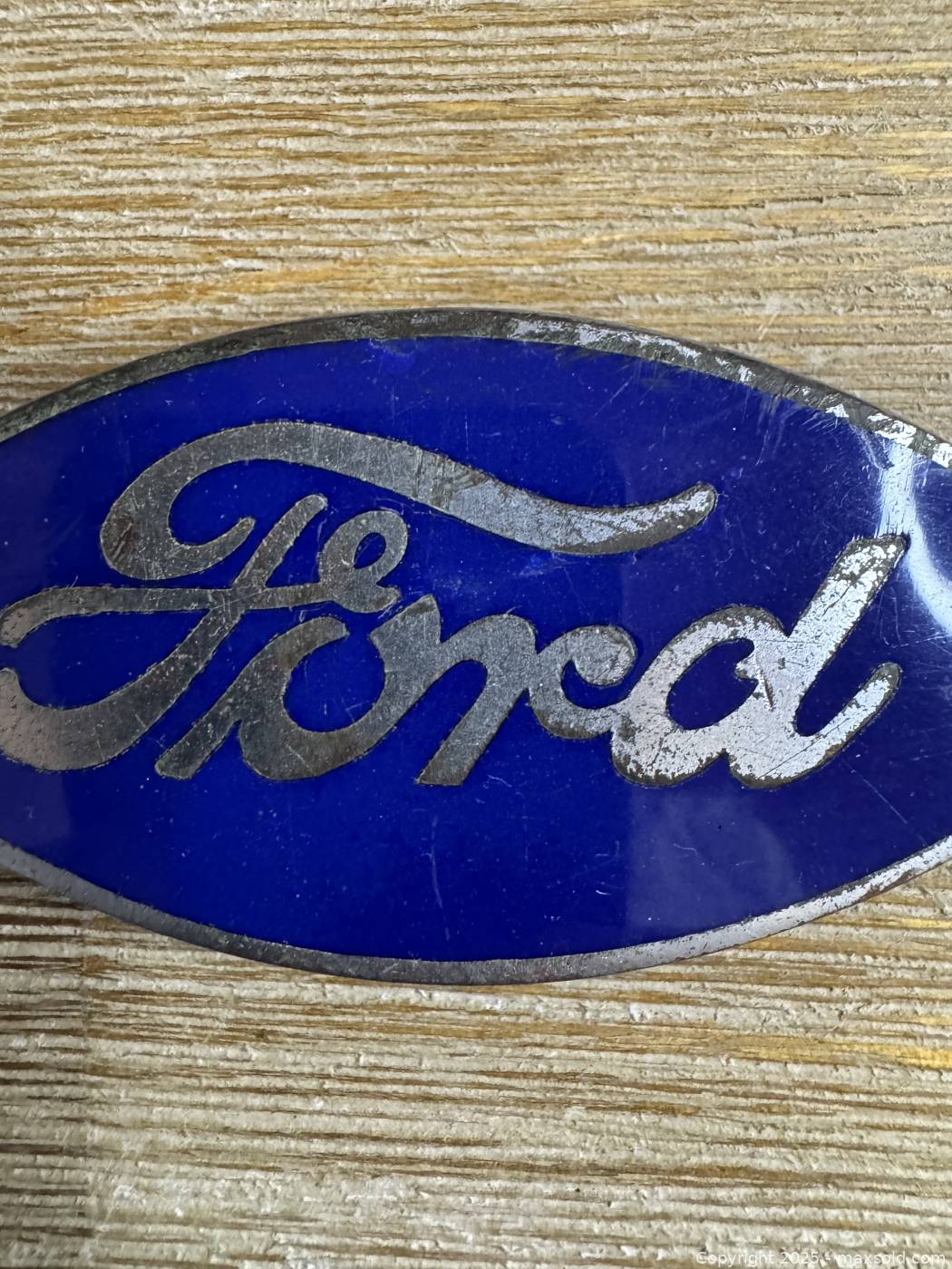 Antique Ford Radiator Badge Emblem | Maxsold