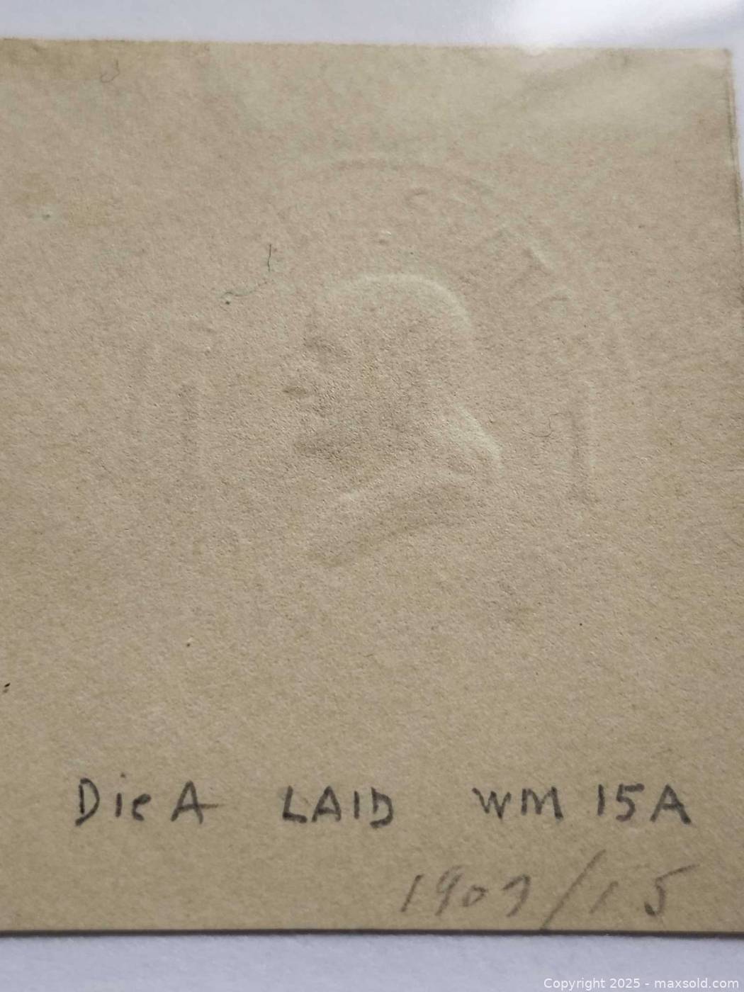 U.S. Franklin Albino Error Stamp 1907-1915 | Maxsold