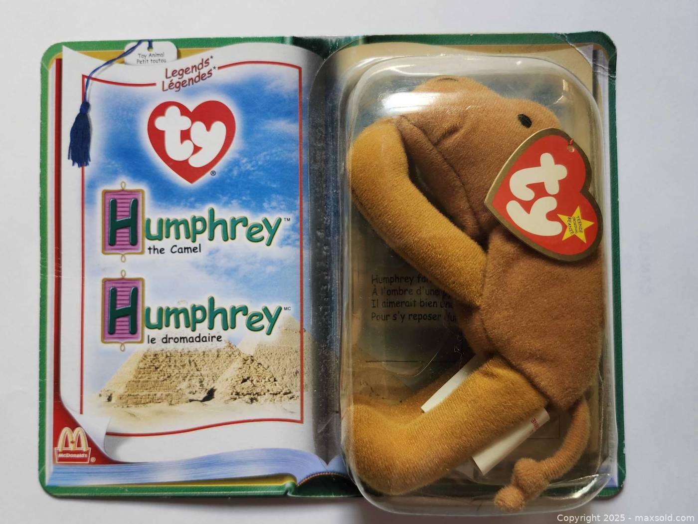 Ty Humphrey the Camel Teenie Beanie Baby 2000 | Maxsold