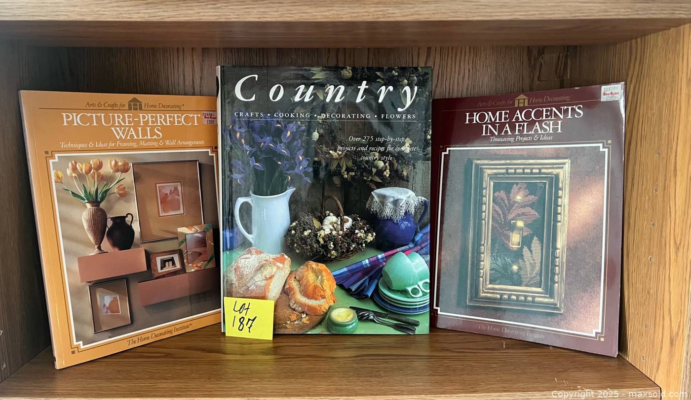 Interior decorating books set of 3 | Maxsold