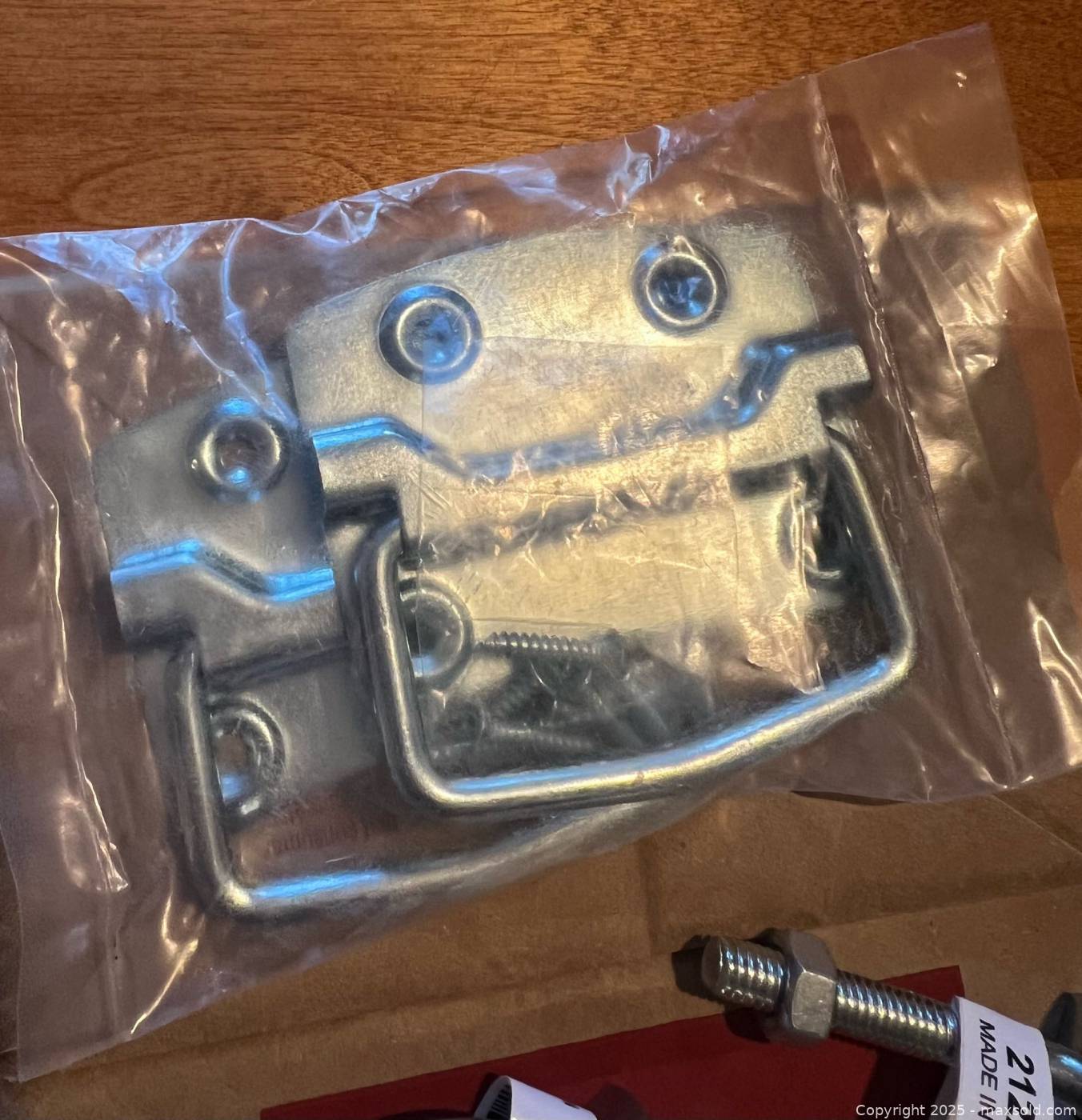 Heavy duty hitching ring, eye bolt, chest handles | Maxsold