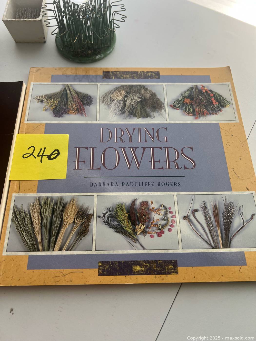 Kenzan flower holders and Ikebana books | Maxsold