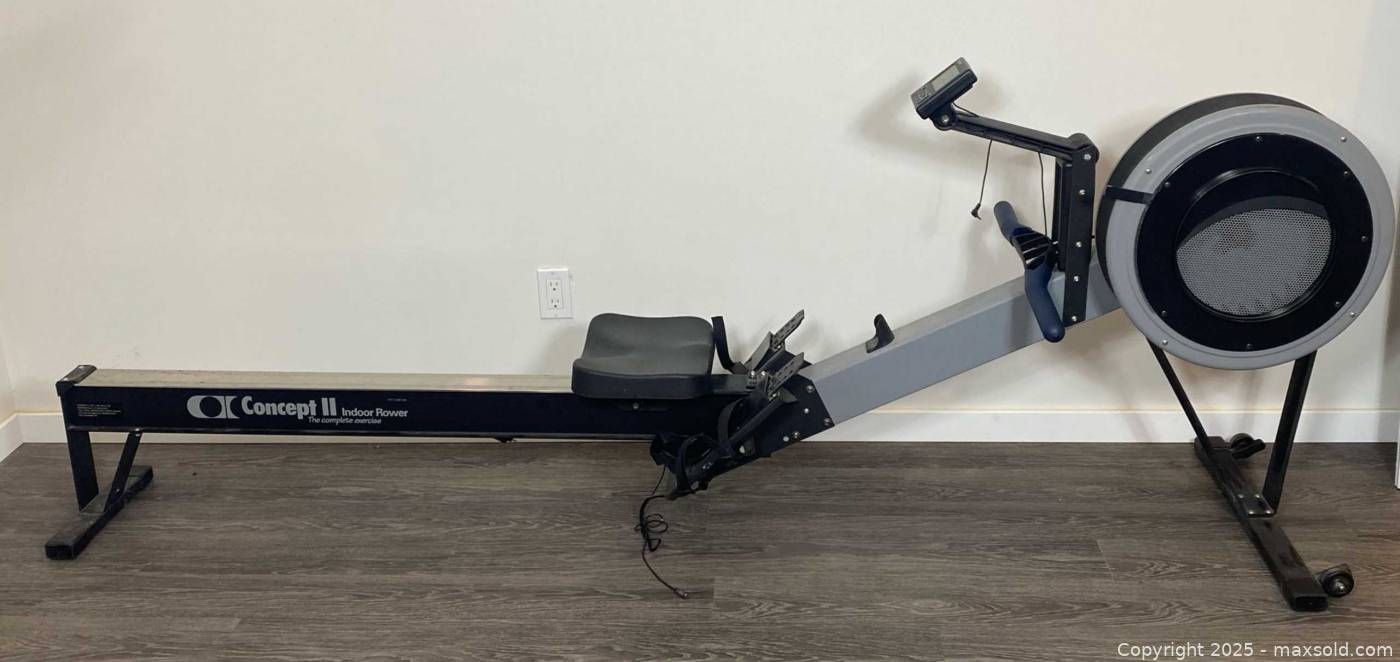 Concept II Model C Indoor Rowing Machine | Maxsold