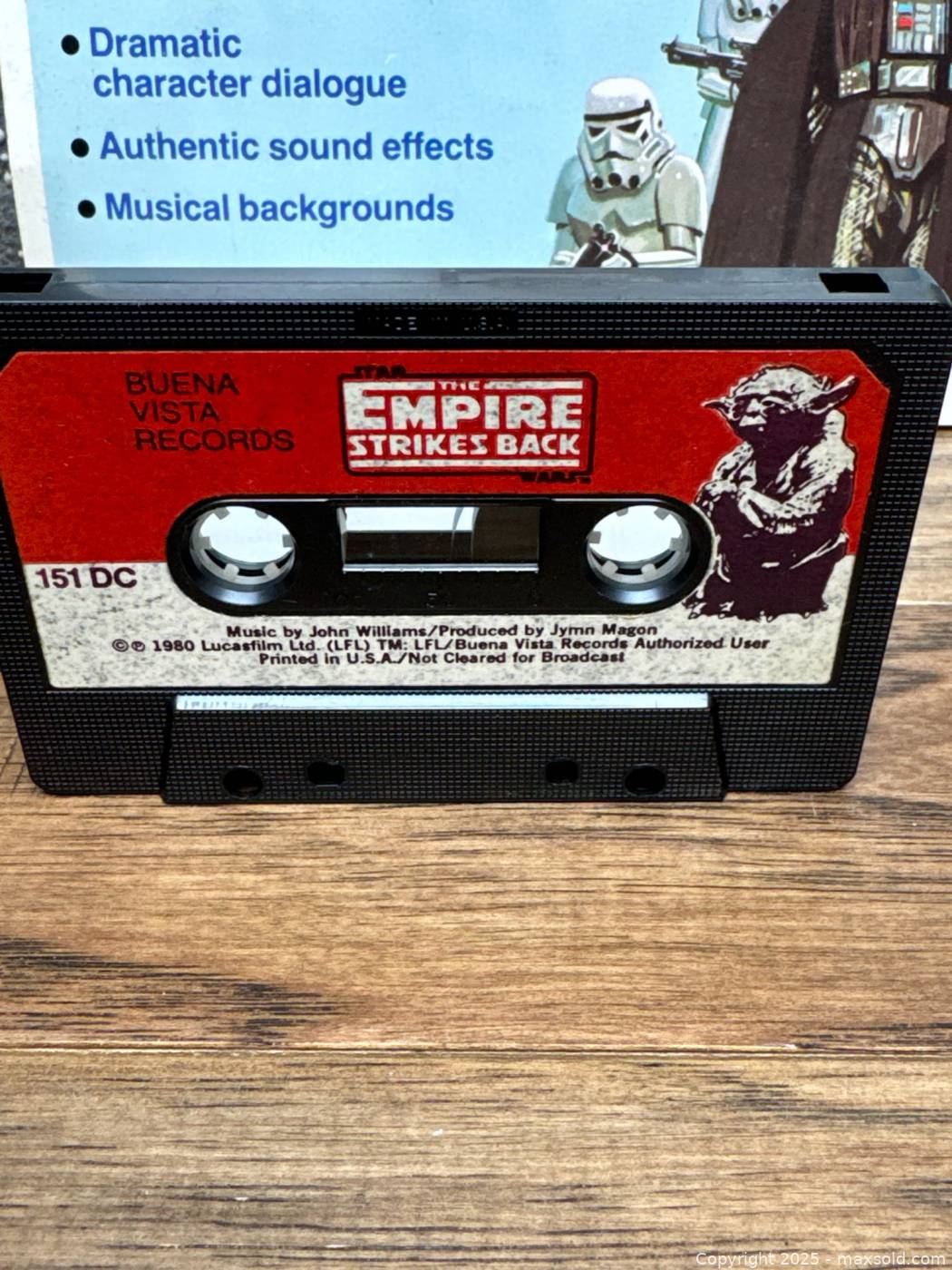 Star Wars The Empire Strikes Back read-along book and cassette | Maxsold