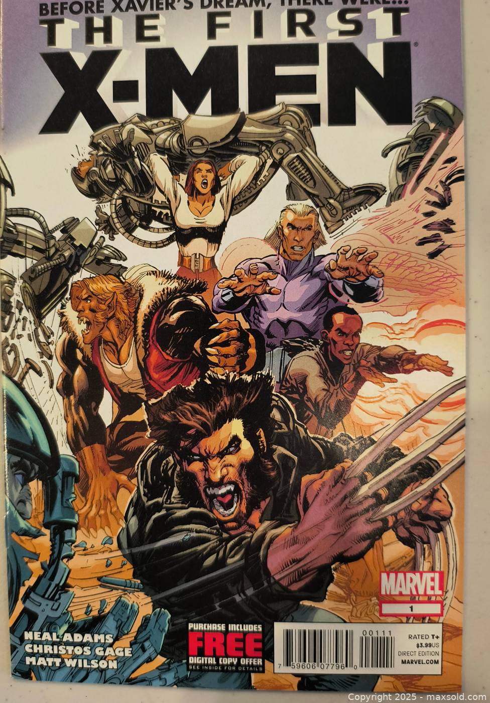 Marvel The First X-Men comic book | Maxsold