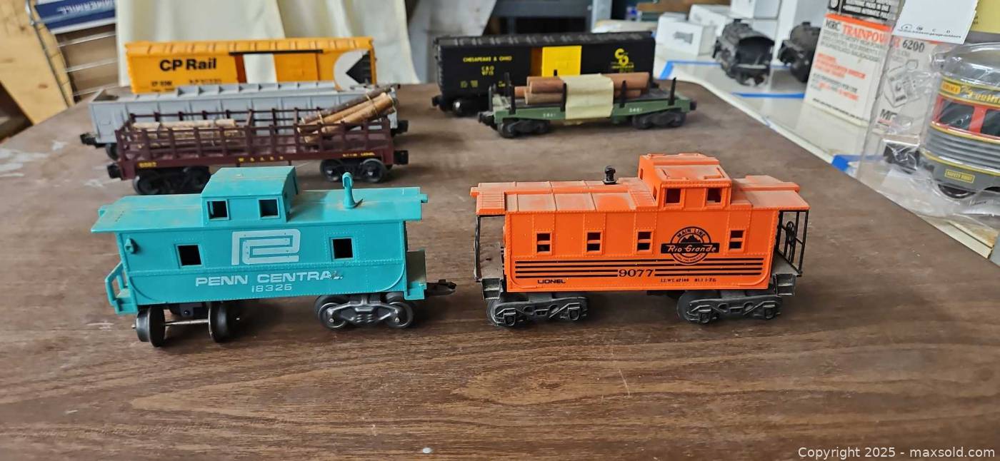 Lionel O Scale Freight And Caboose Cars, 13 | Maxsold