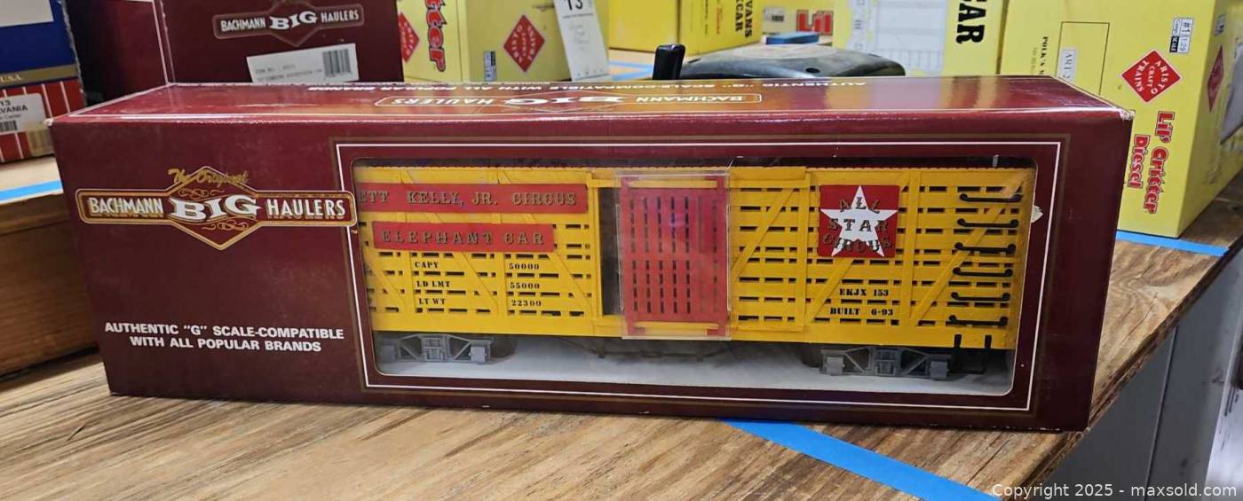 Bachmann Big Haulers G Scale Cars x3 | Maxsold