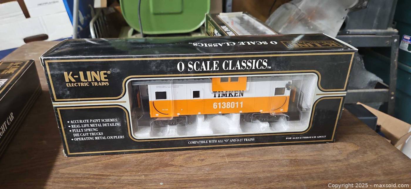 Three K-Line Timken O Scale Trains | Maxsold