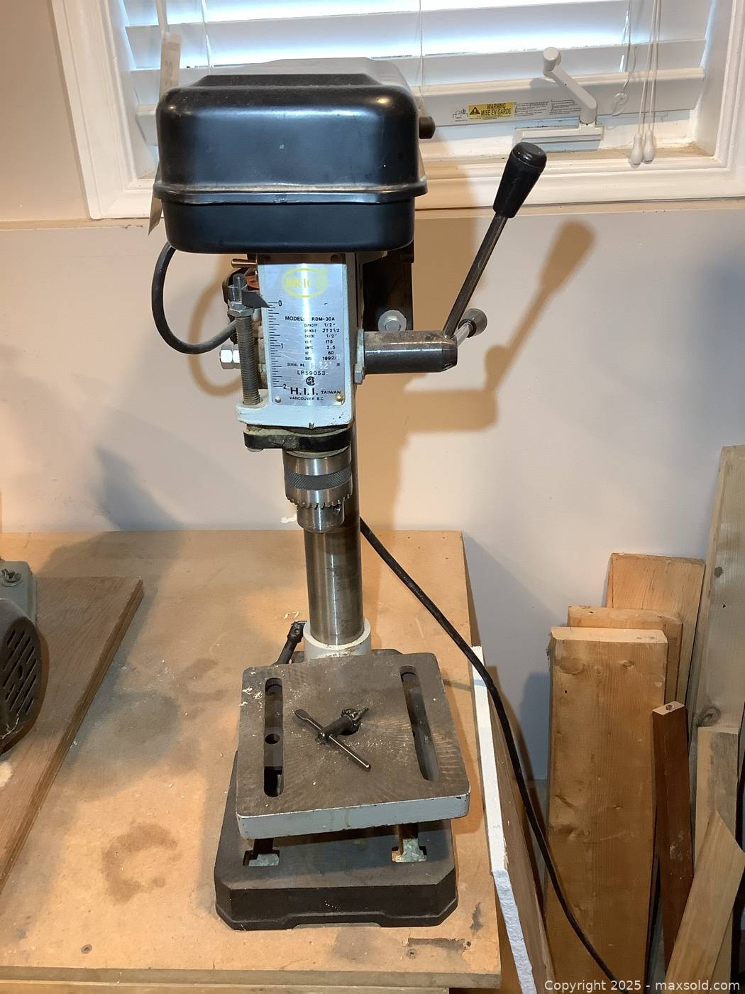 Brico RDM-30A Benchtop Drill Press | Maxsold