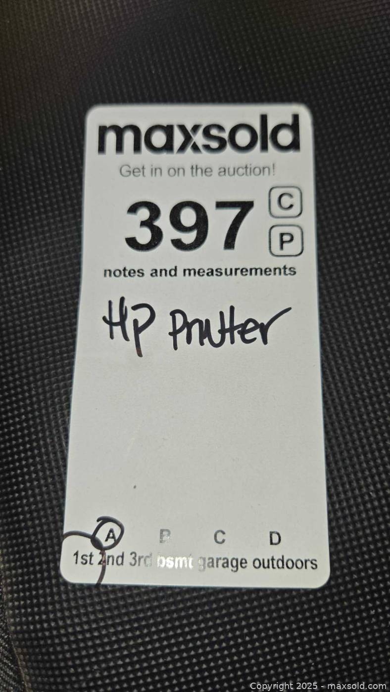 HP Deskjet 460 portable inkjet printer | Maxsold