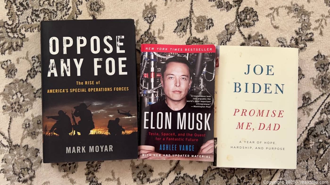 Non-fiction biography, history, craft, parenting books | Maxsold