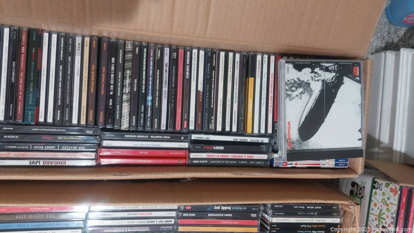 Approx 200 music CDs assorted genres | Maxsold