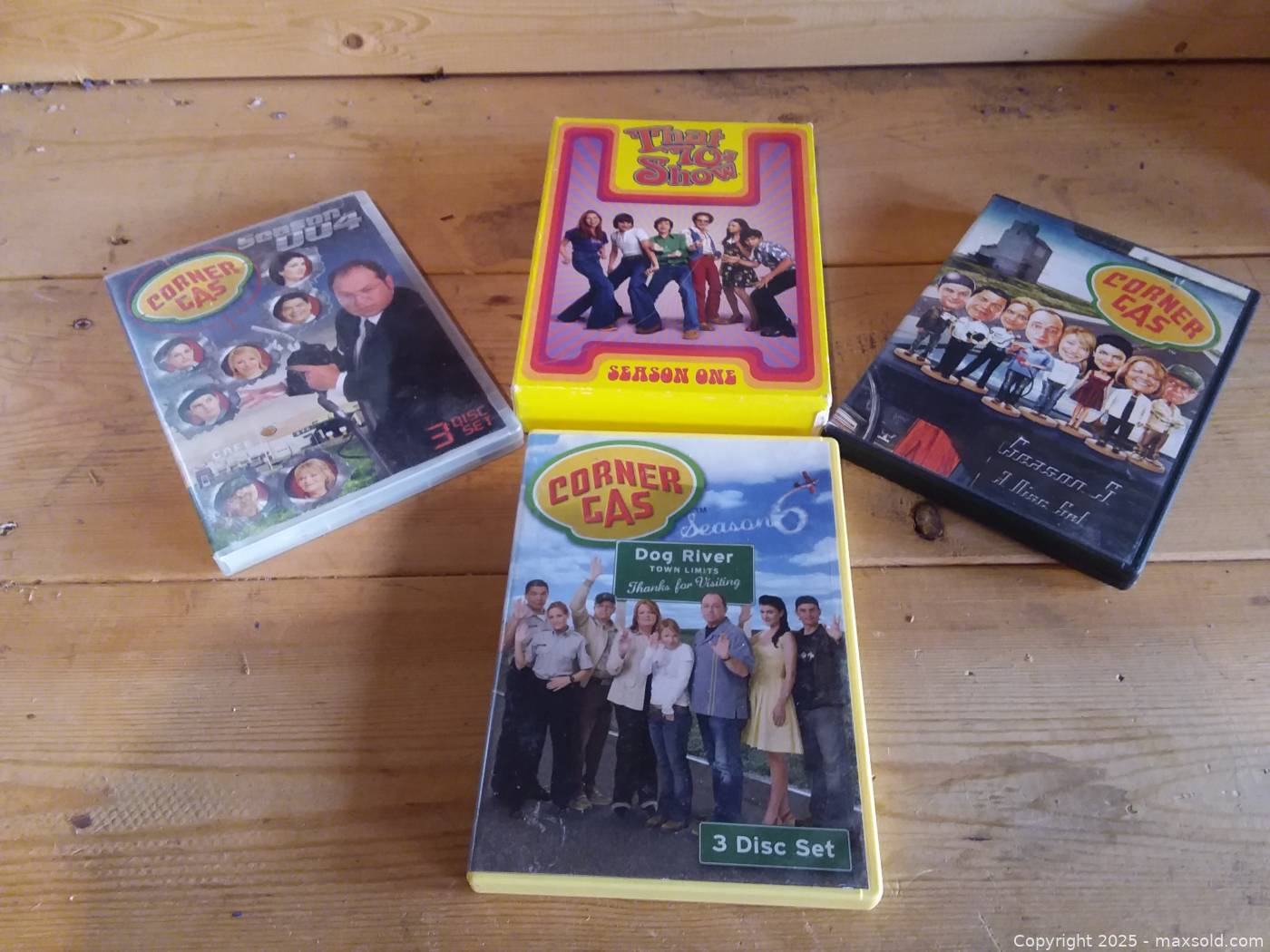 Four multi-disc TV series DVD sets | Maxsold
