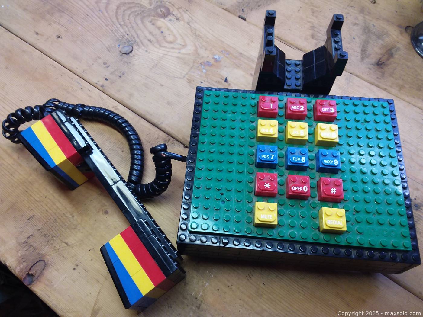 Vintage Lego landline telephone | Maxsold