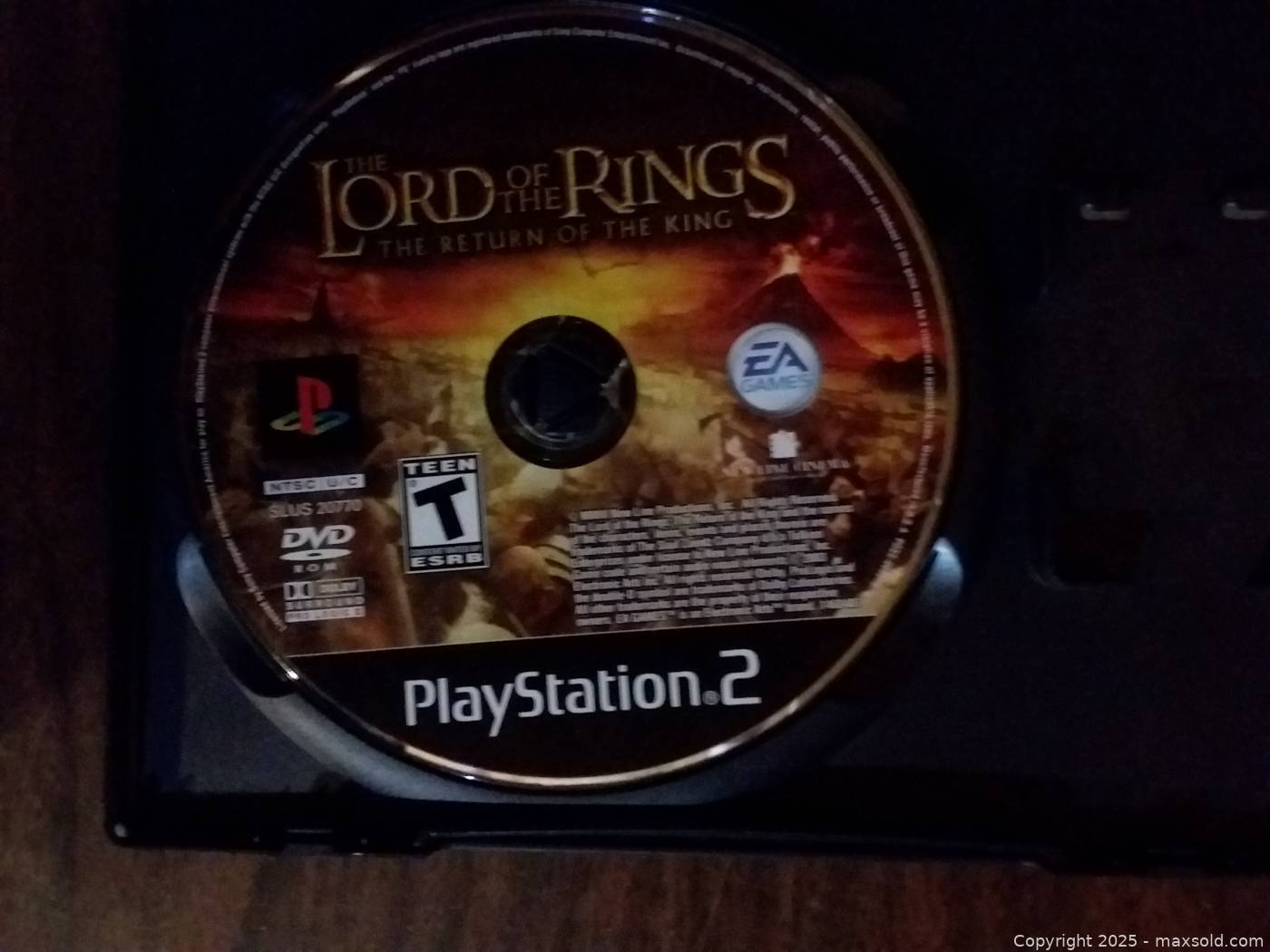 The Lord of the Rings: The Return of the King PS2 game | Maxsold