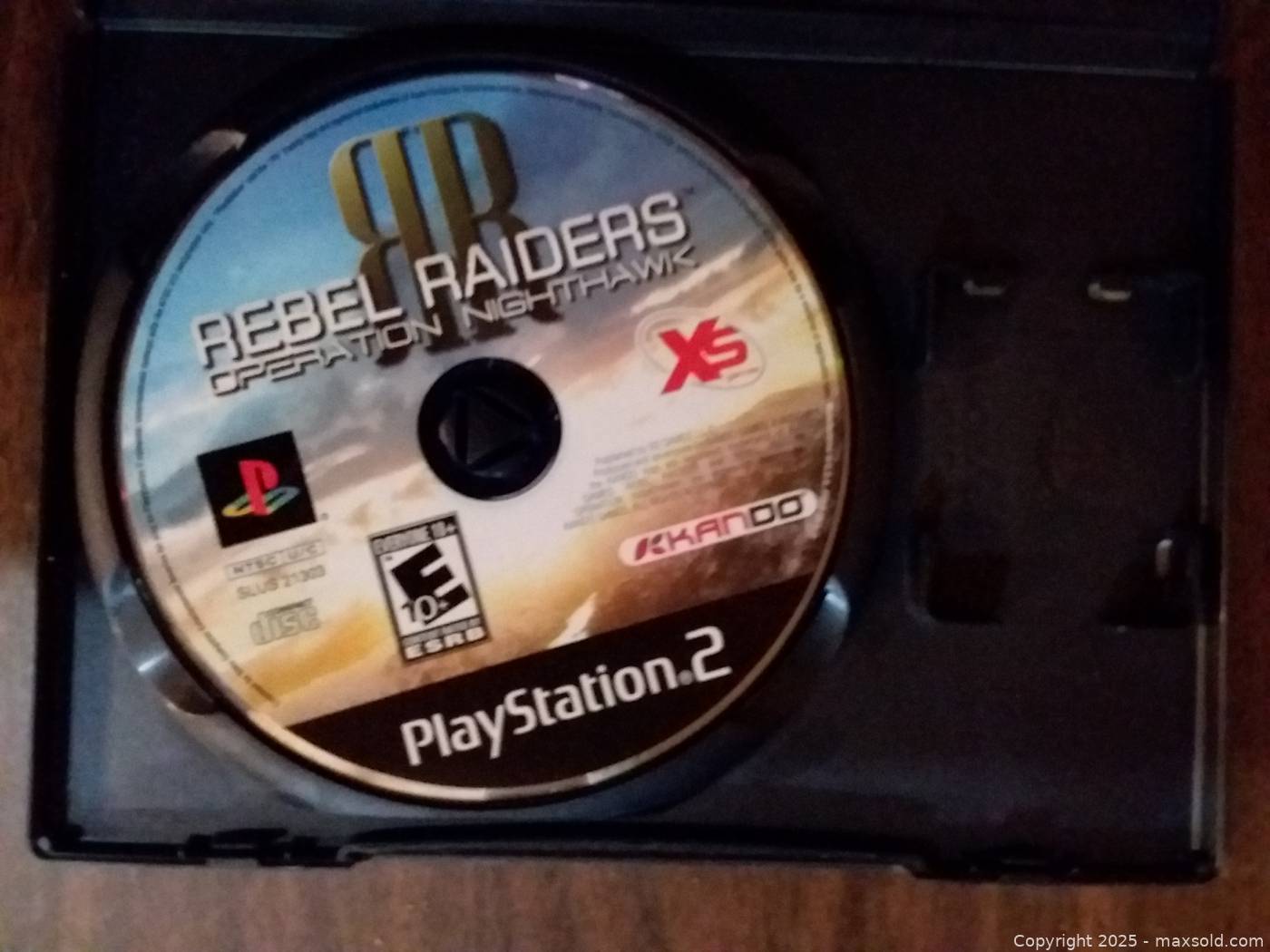 PlayStation 2 Rebel Raiders: Operation Nighthawk game | Maxsold