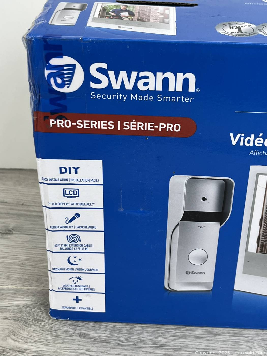Swann Pro-Series expandable video doorphone & intercom | Maxsold