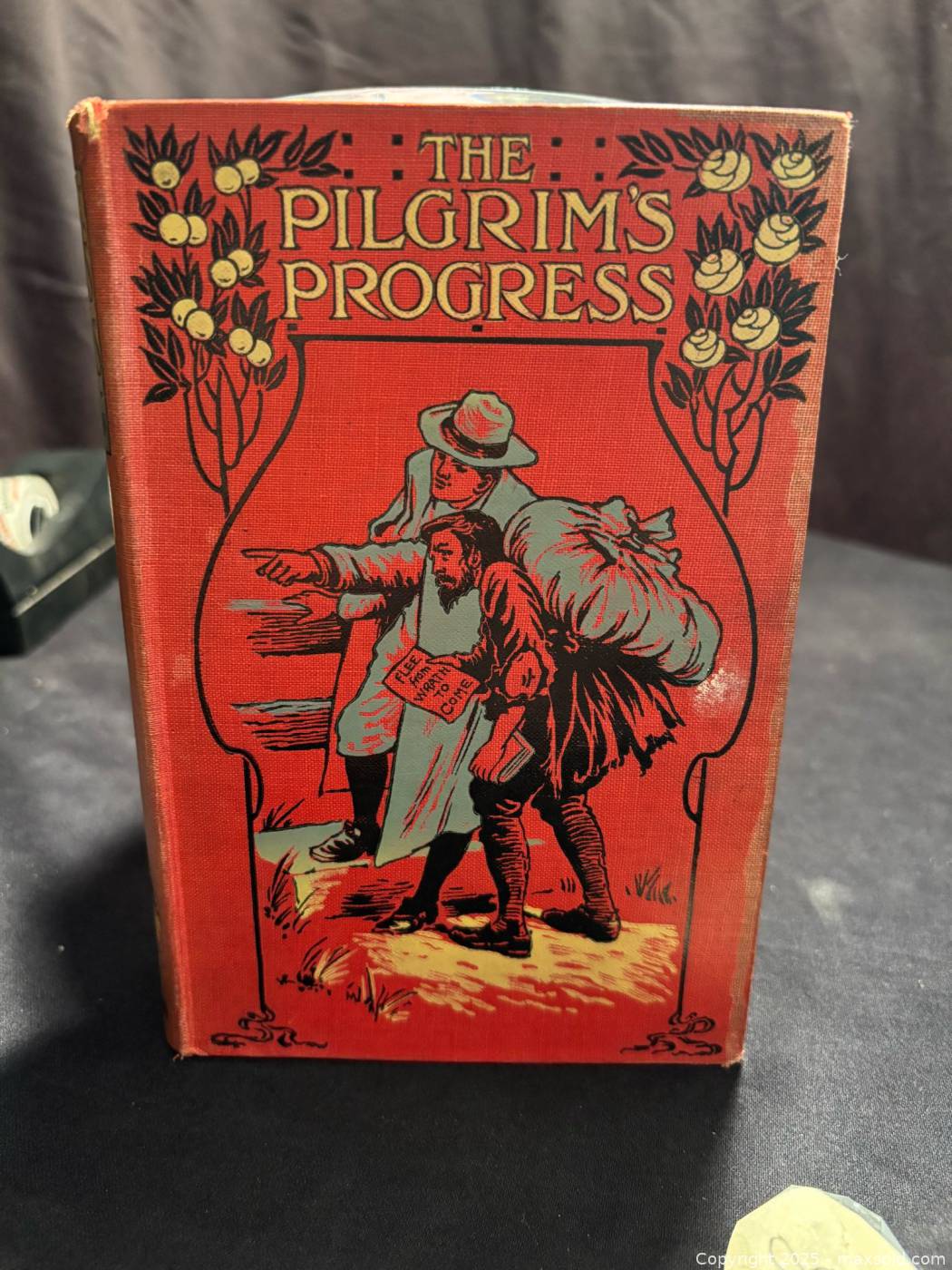 Antique c1900 The Pilgrim's Progress book | Maxsold