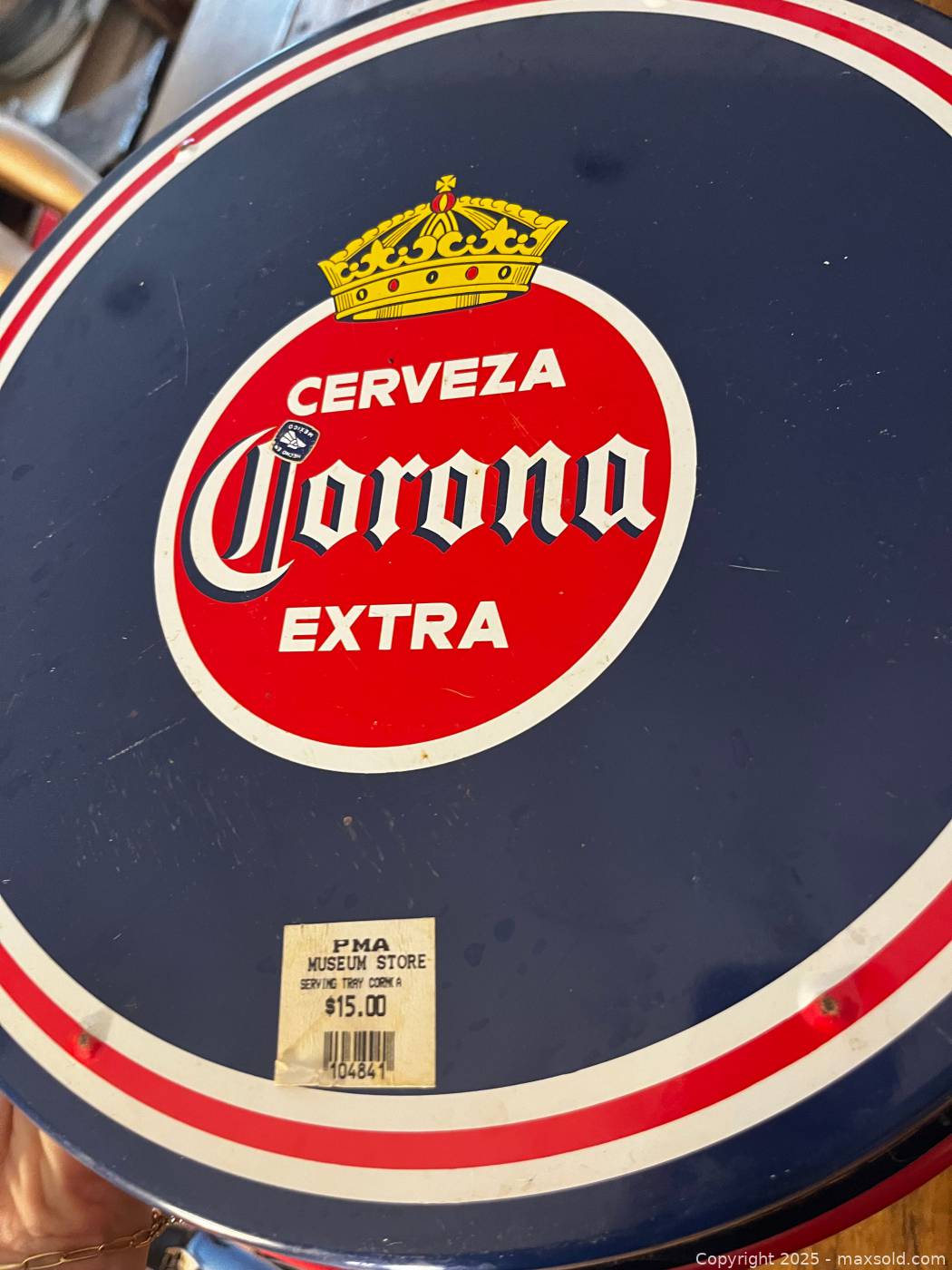 Antique first aid kit, Corona & Coca-Cola trays, Los Angeles souvenirs ...